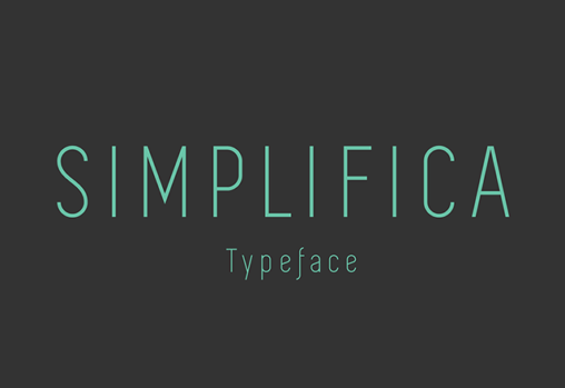 SIMPLIFICA | フリーフォントまとめ